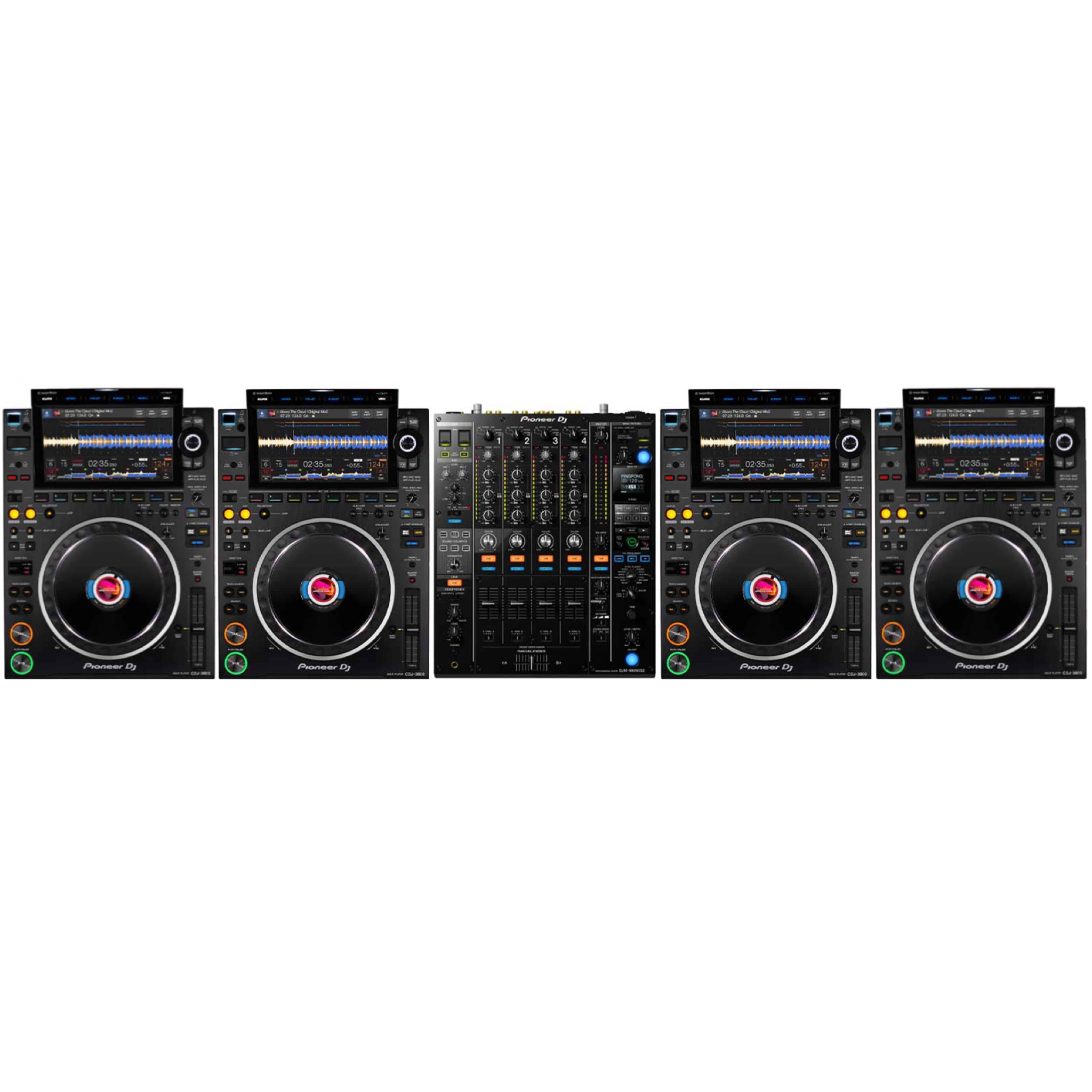 2 Pioneer DJ Set (festival) – Pioneer A9 + 4x Pioneer CDJ 3000 – Licht ...